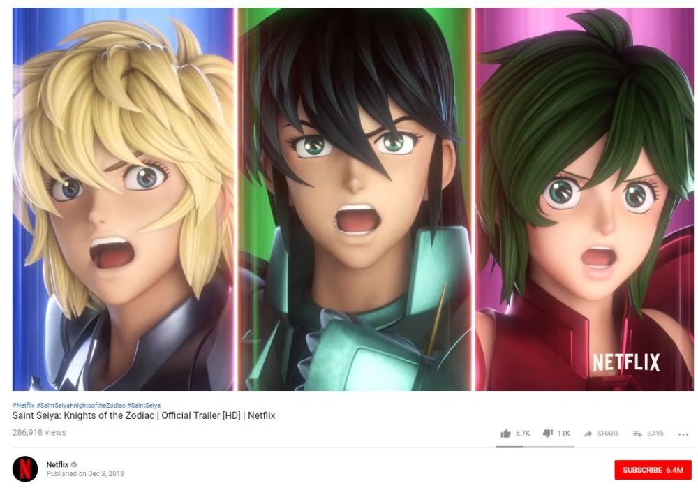 La adaptación Saint Seiya Shun de Netflix recibe duras críticas ...