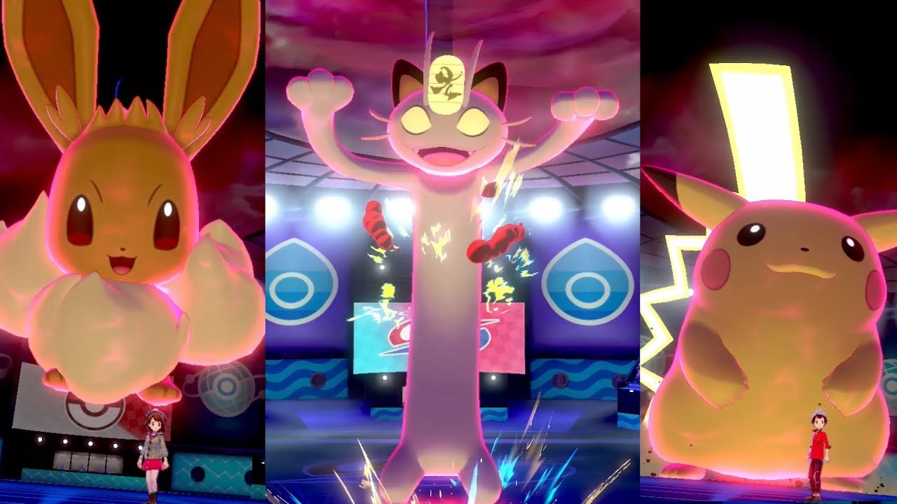 SE HAN REVELADO NUEVOS POKÉMON GIGAMAX EN POKÉMON ESPADA Y POKÉMON ...